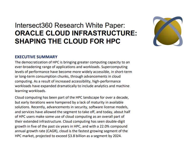 Shaping the Cloud for HPC